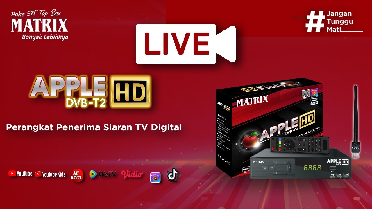 STB MATRIX APPLE FITUR MAKIN MELIMPAH | MATRIX OFFICIAL STORE - YouTube