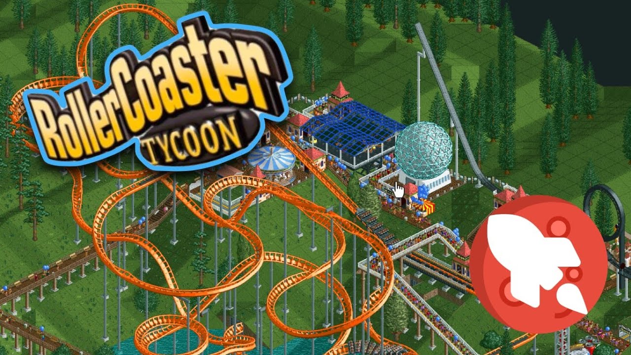 RCT Loopy Landscapes | Octagon Park - 10 Long Coasters Part 1 - YouTube