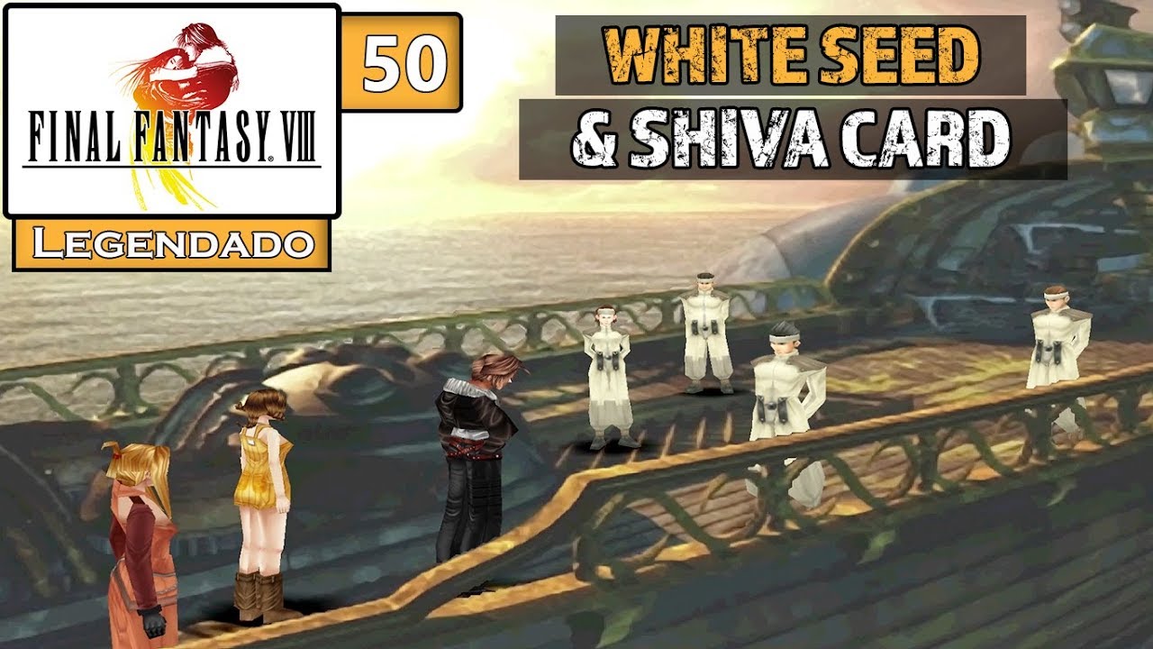 Final Fantasy VIII #50 - White Seed & Shiva Card (Legendado em ...