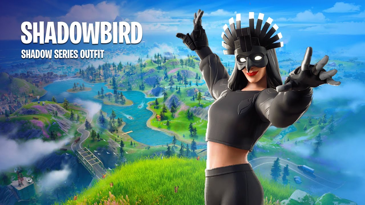 Shadowbird | Shadow Series Outfit Skin | Fortnite - YouTube