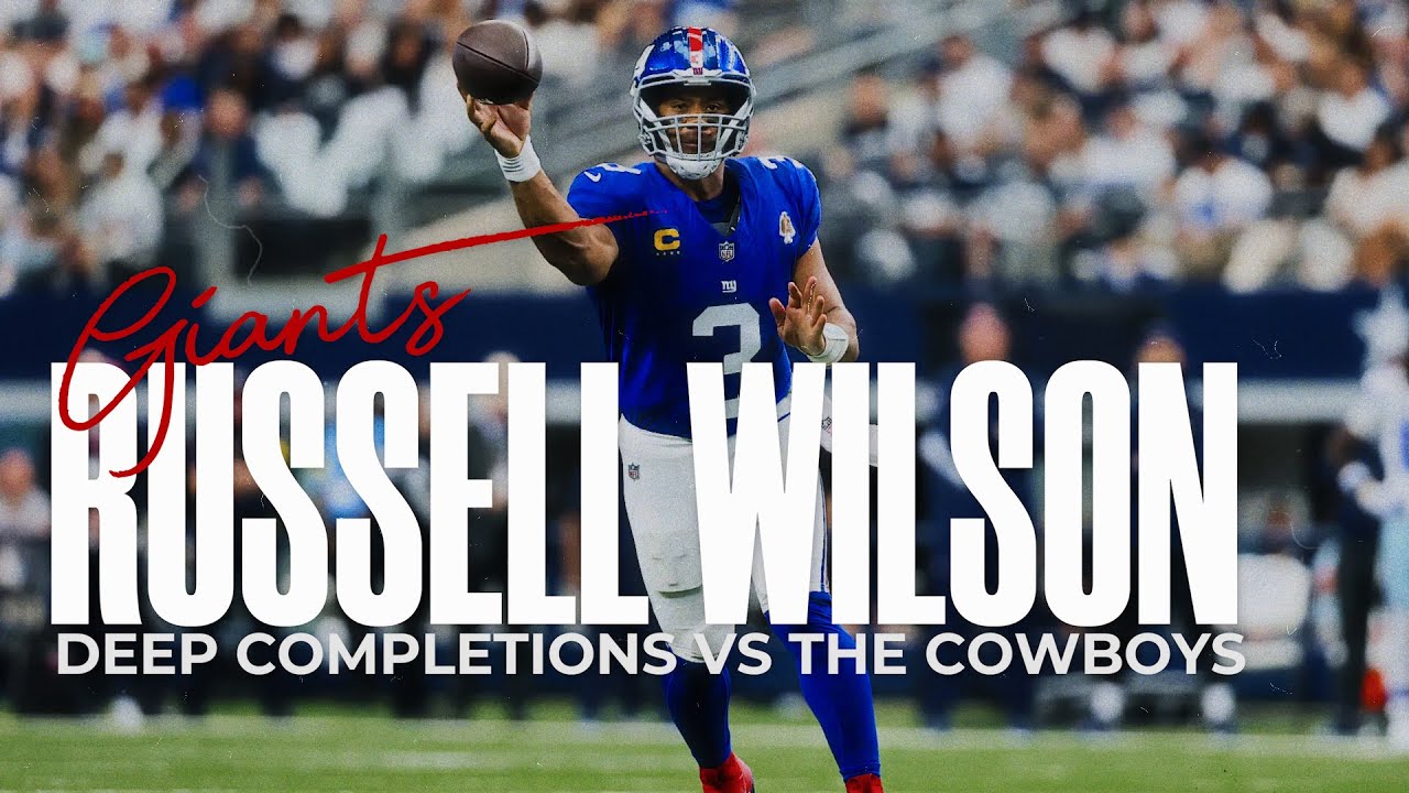 Russell Wilson Deep Ball Completions vs the Cowboys 🔥 - YouTube