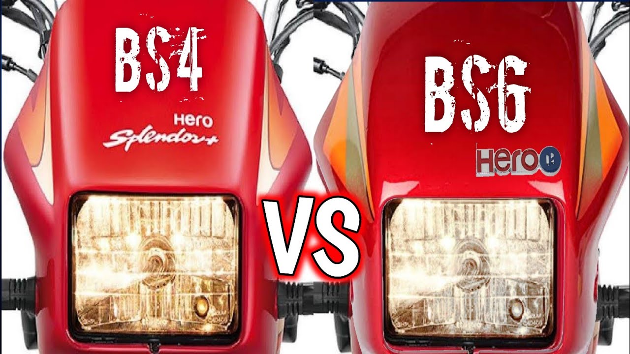 BS6 Hero Splendor Plus Upgraded features From BS4 Splendor Plus ...