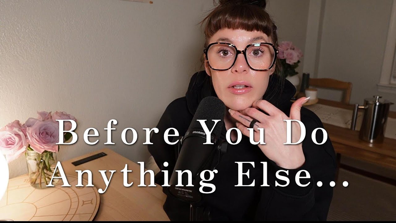 YOU NEED TO HEAR THIS 🦋 BEFORE You Watch Anything Else - YouTube