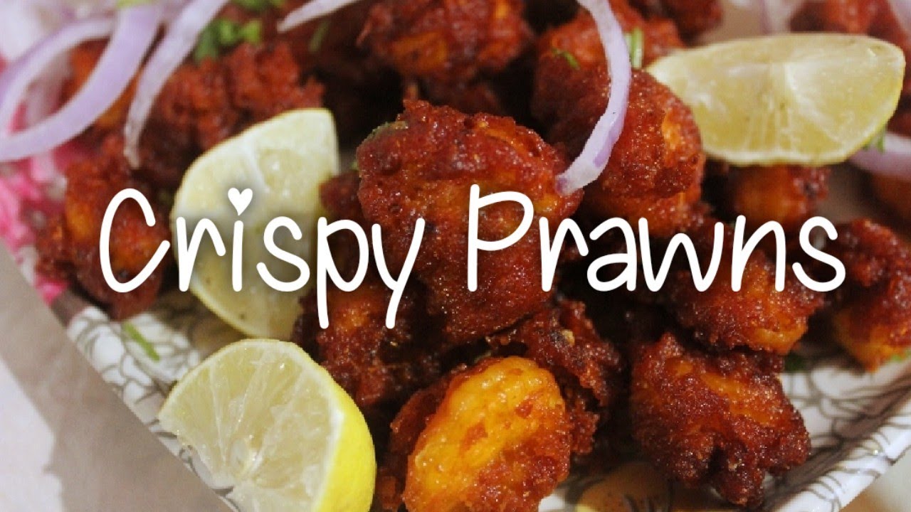 Crispy Prawns Fry Easy Recipe | How to make Crispy Prawns with Home ...