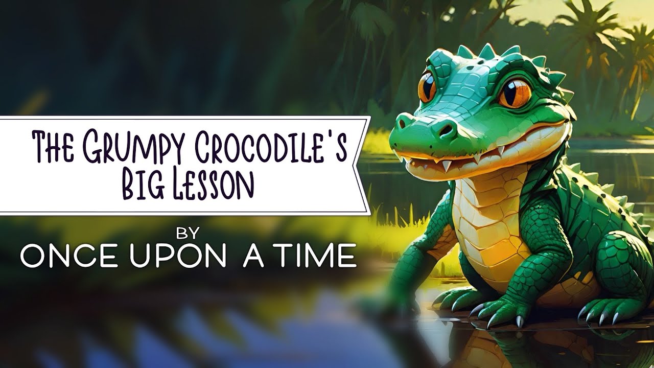 The Grumpy Crocodile's Big Lesson | Kids Stories - YouTube