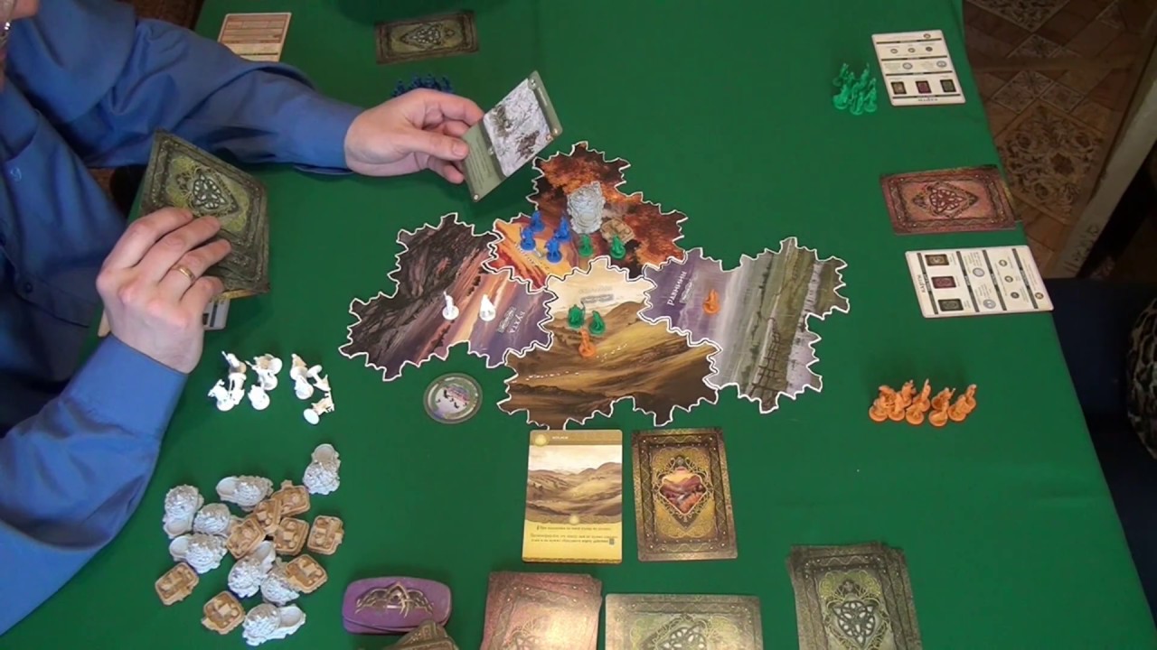 Иниш - играем в настольную игру. (Inis) - YouTube