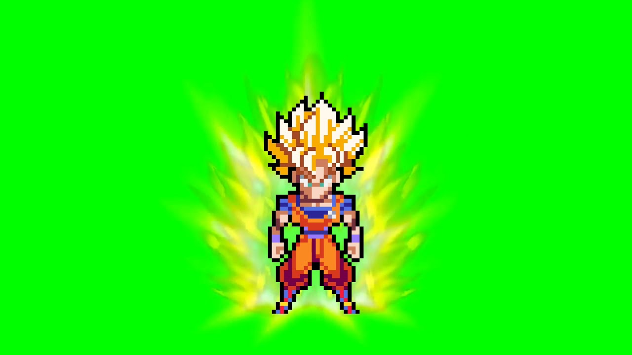chroma key do goku - YouTube