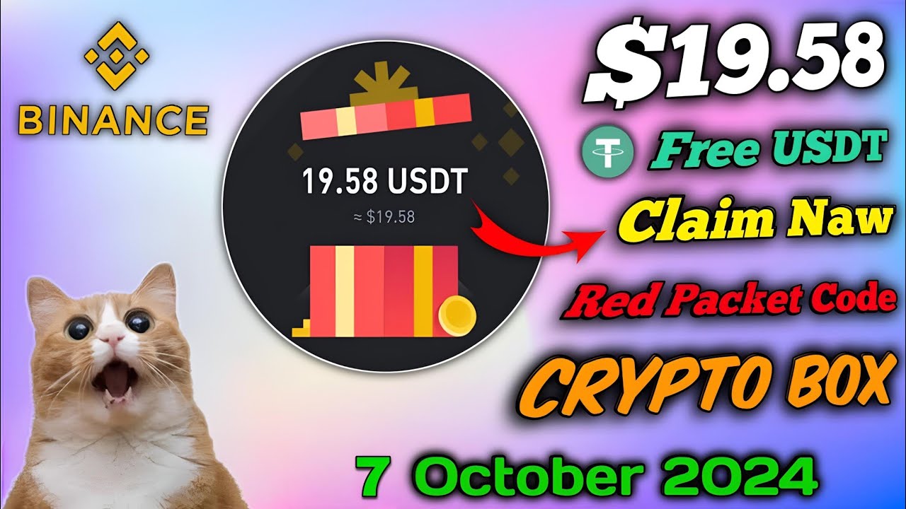 Free USDT💰 Red packet code in binance today 🎁 7 October new update red ...