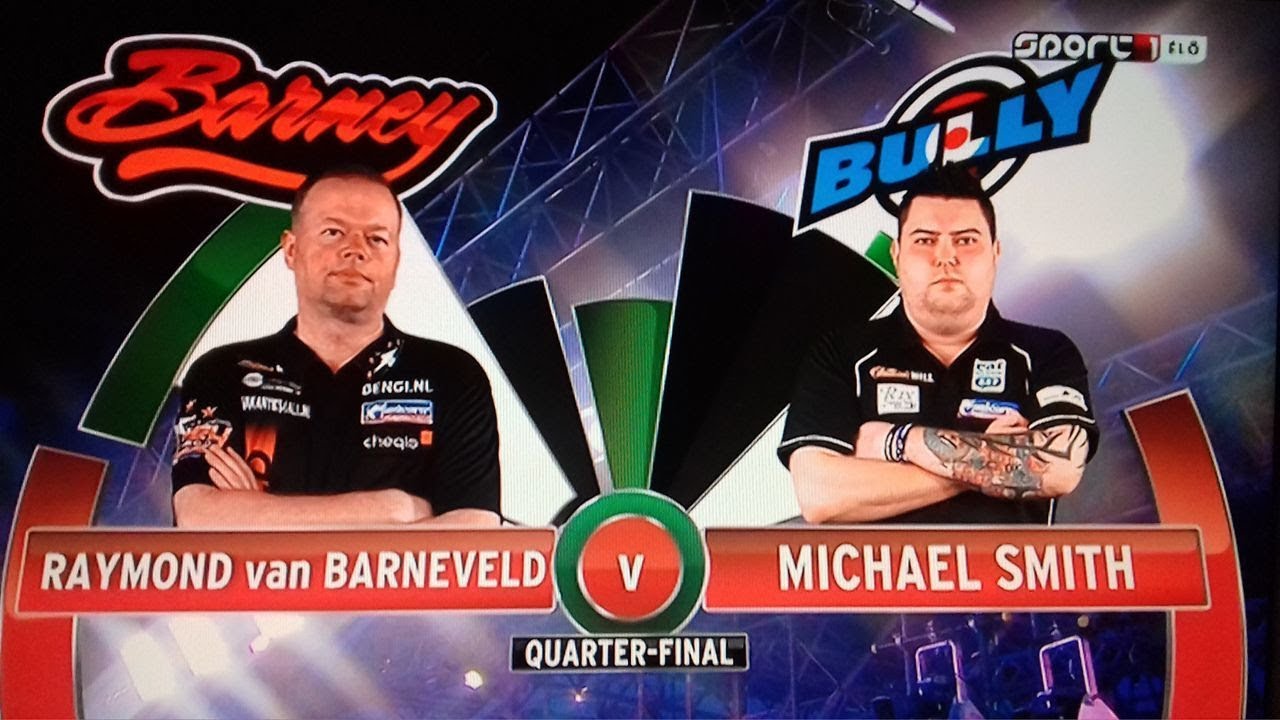 PDC World Darts Championship 2016 Quarter-Final Raymond van Barneveld ...