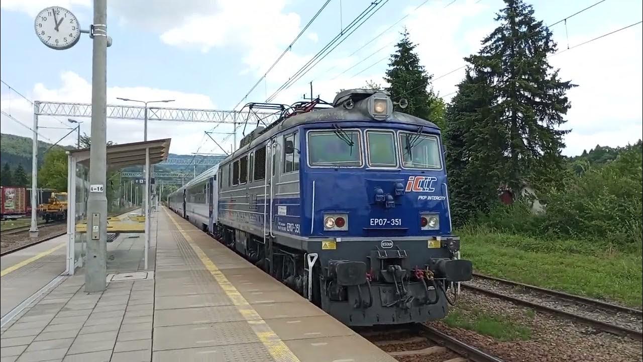 EP07-351 ZE SKŁADEM IC HALNY - YouTube