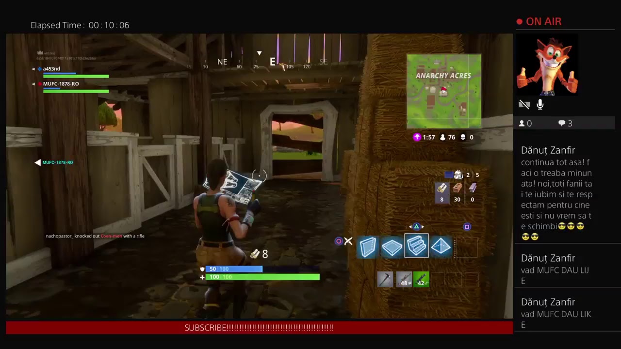 Live!! Jucam fortnite w/ Danut si Madalin - YouTube