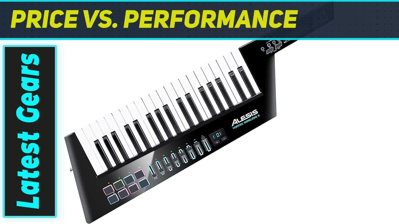Alesis Vortex Wireless 2: The Ultimate Stage Keytar? - YouTube