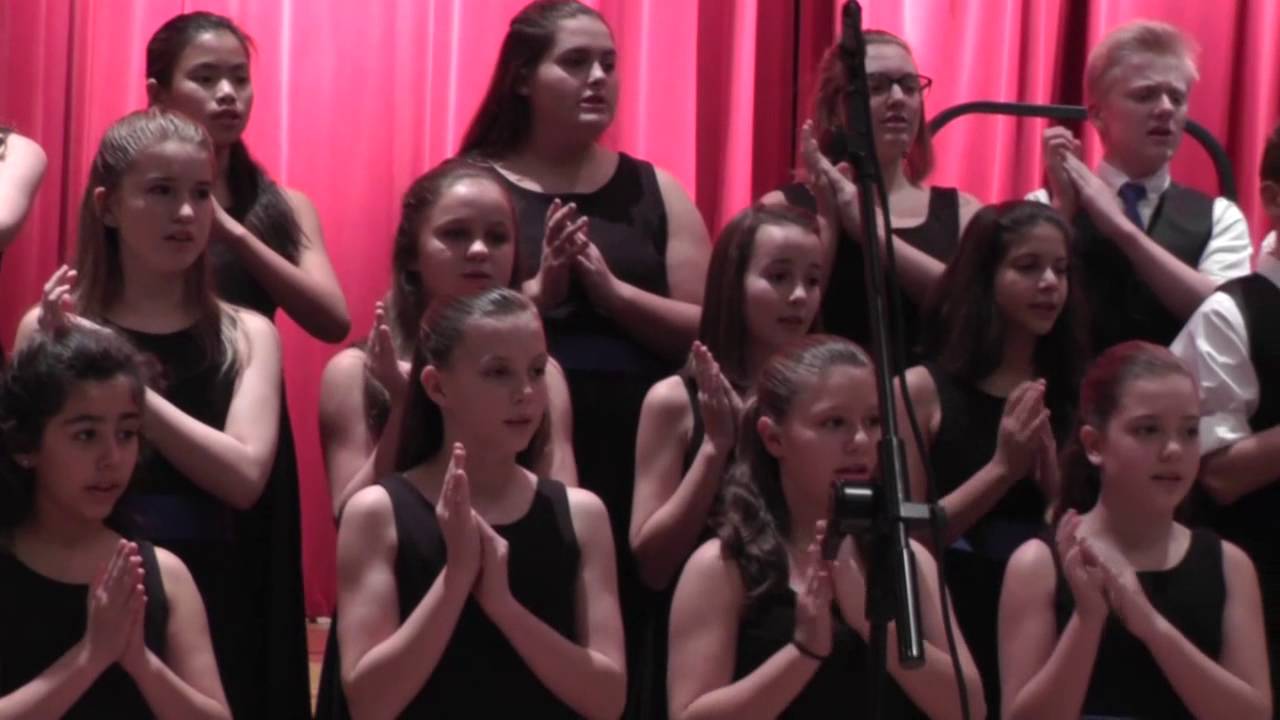 Poquessing Middle School Select Choir RIU RIU CHIU - YouTube