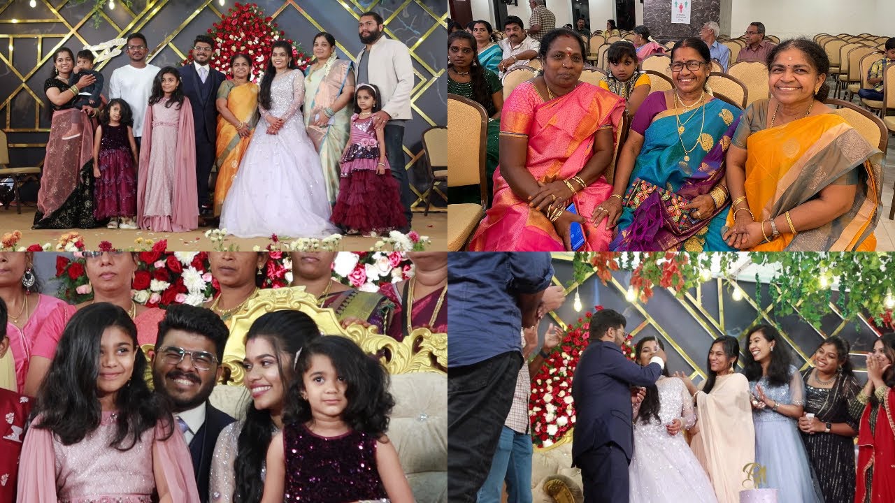 Anusha's Wedding Reception | Photoshoot & Reception Vlog (Part 1) - YouTube
