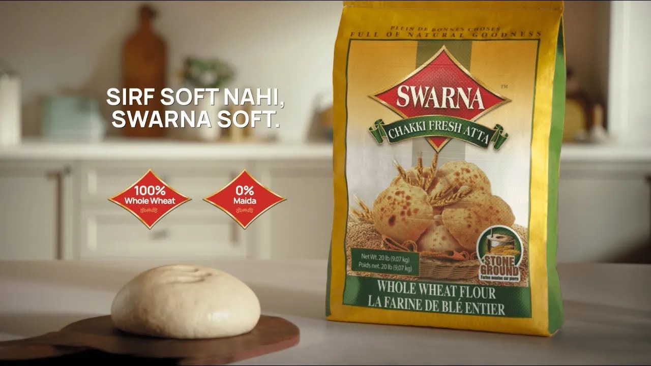 Swarna Chakki Fresh Atta | It's Not Just Soft, It's Swarna Soft - YouTube