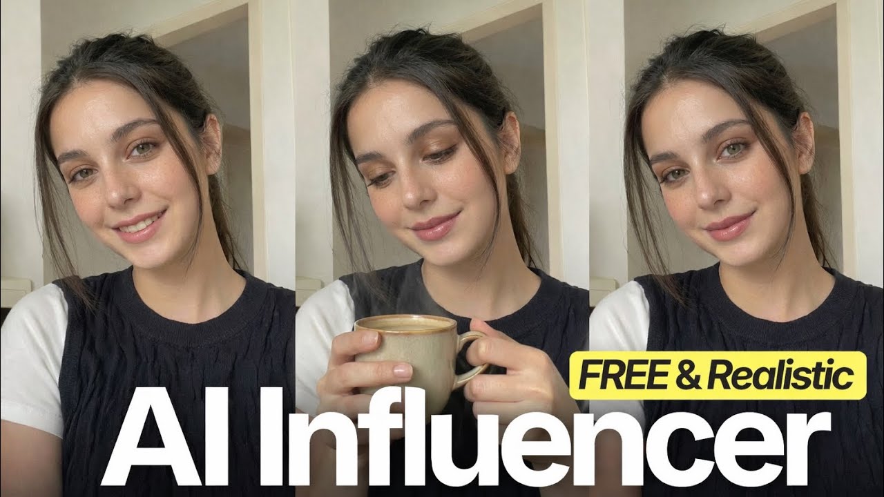 How to create AI influencer for FREE | Hyper realistic AI influencer ...