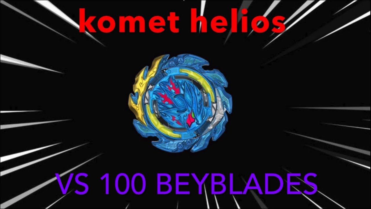 Komet Helios H8 VS 100 BEYBLADES +Big 5 VS Main Character+Making ...