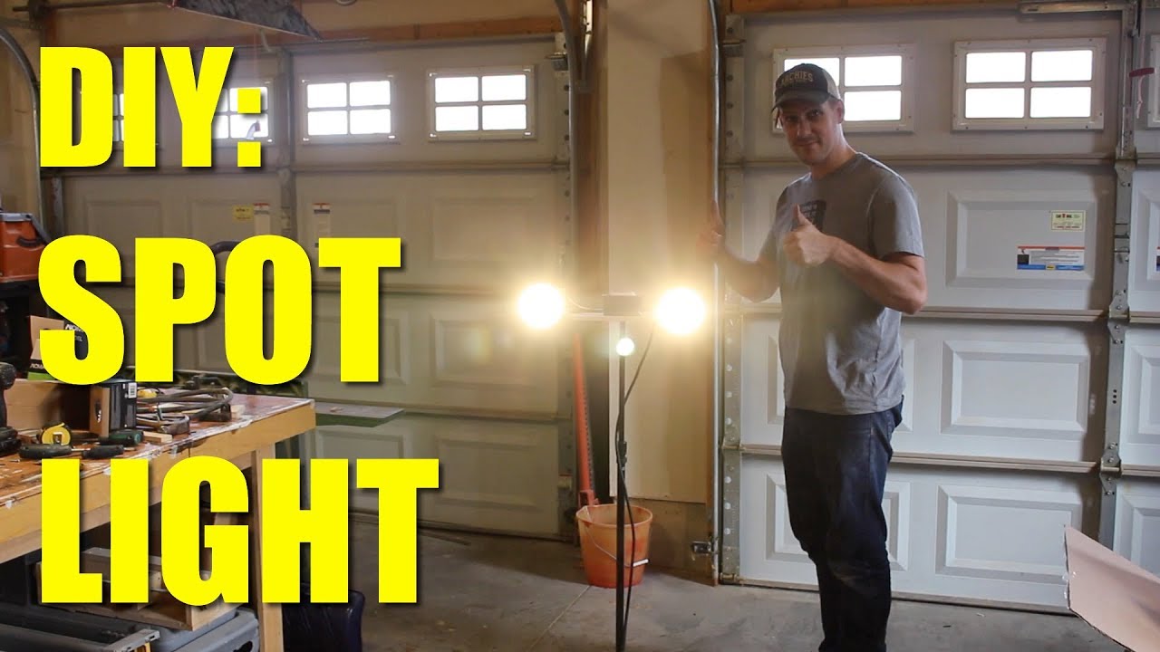 DIY Spot Light - YouTube