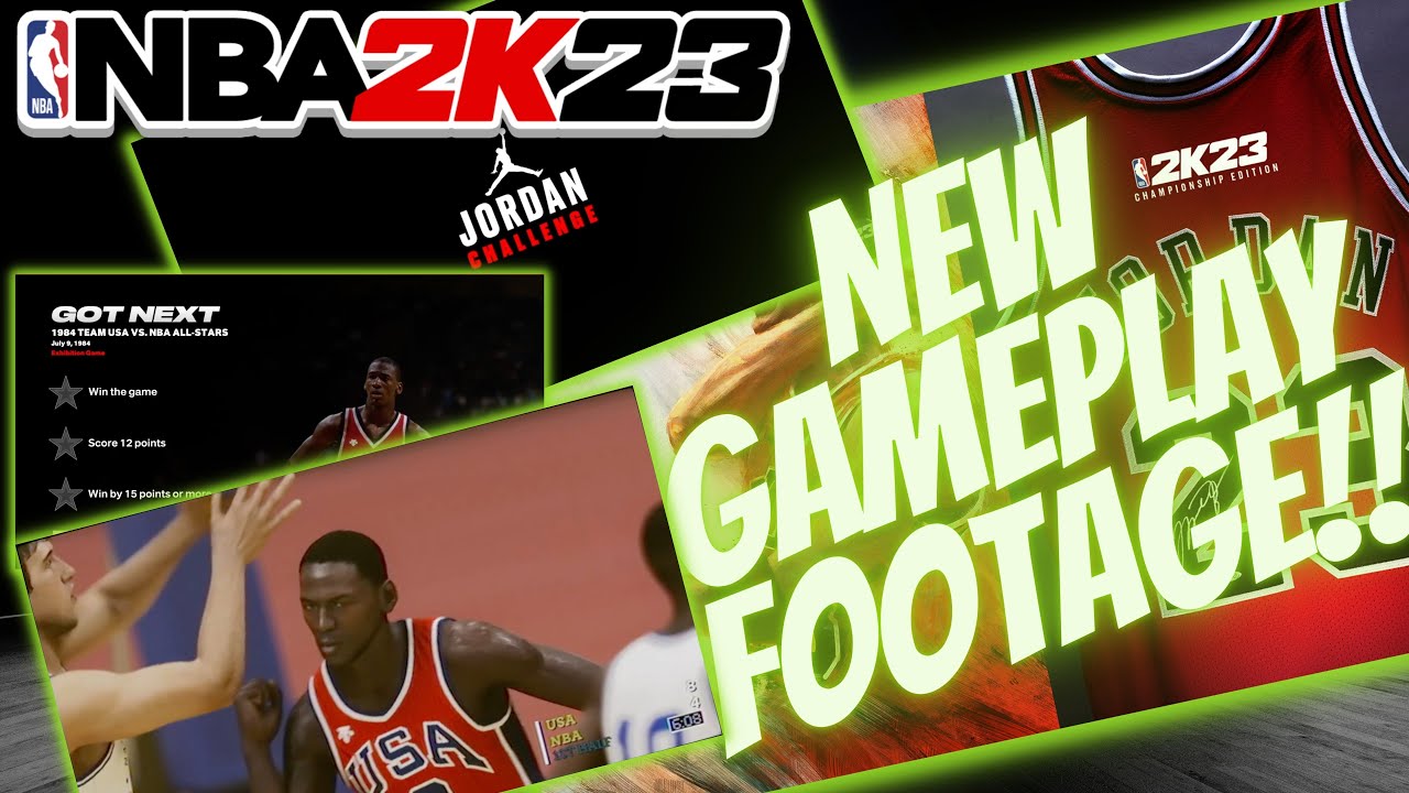 NBA 2K23 GAMEPLAY | JORDAN CHALLENGE OFFICIAL GAMEPLAY | PS5 - YouTube