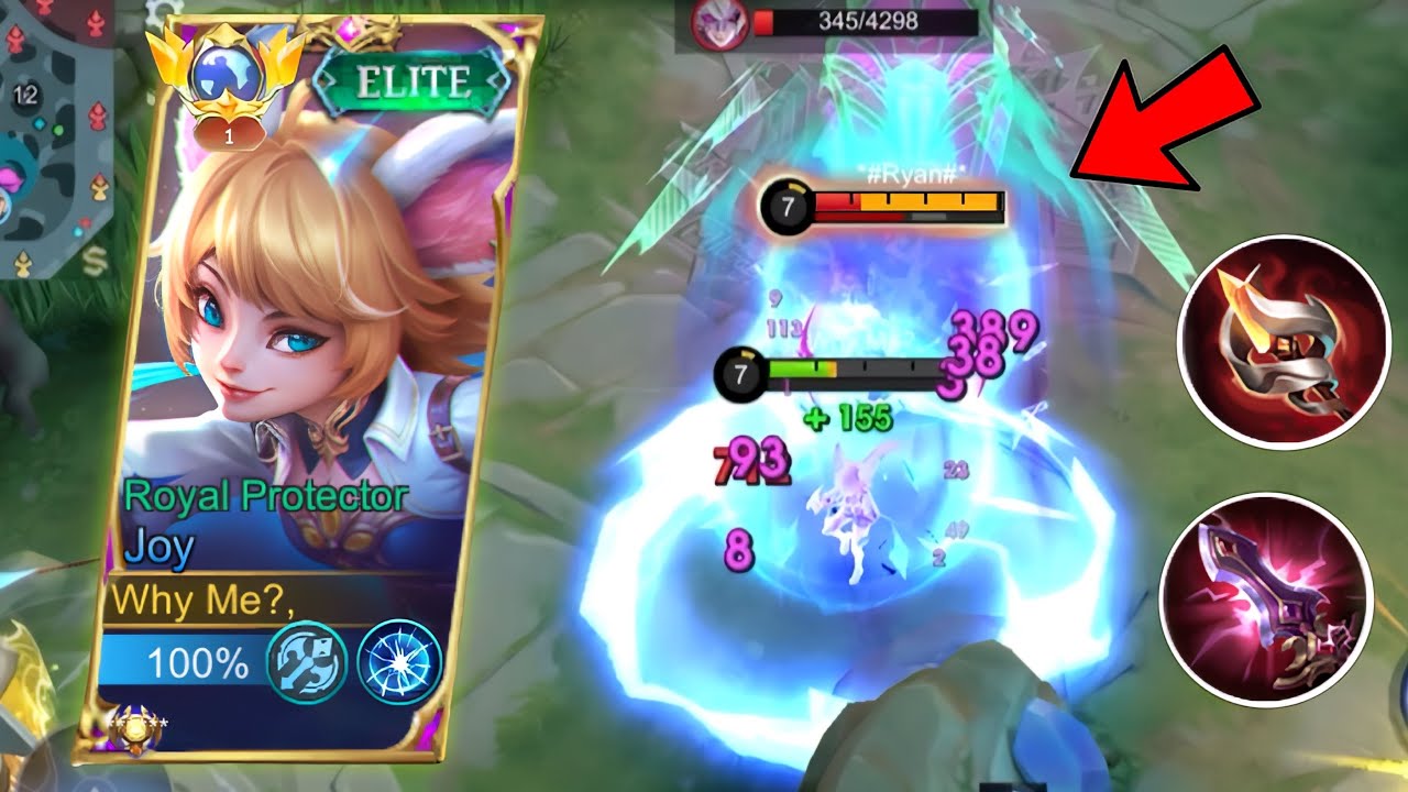 JOY SECRET TRICK TO DOMINATE DYRROTH IN EXP🔥| JOY BEST BUILD 2024 - YouTube