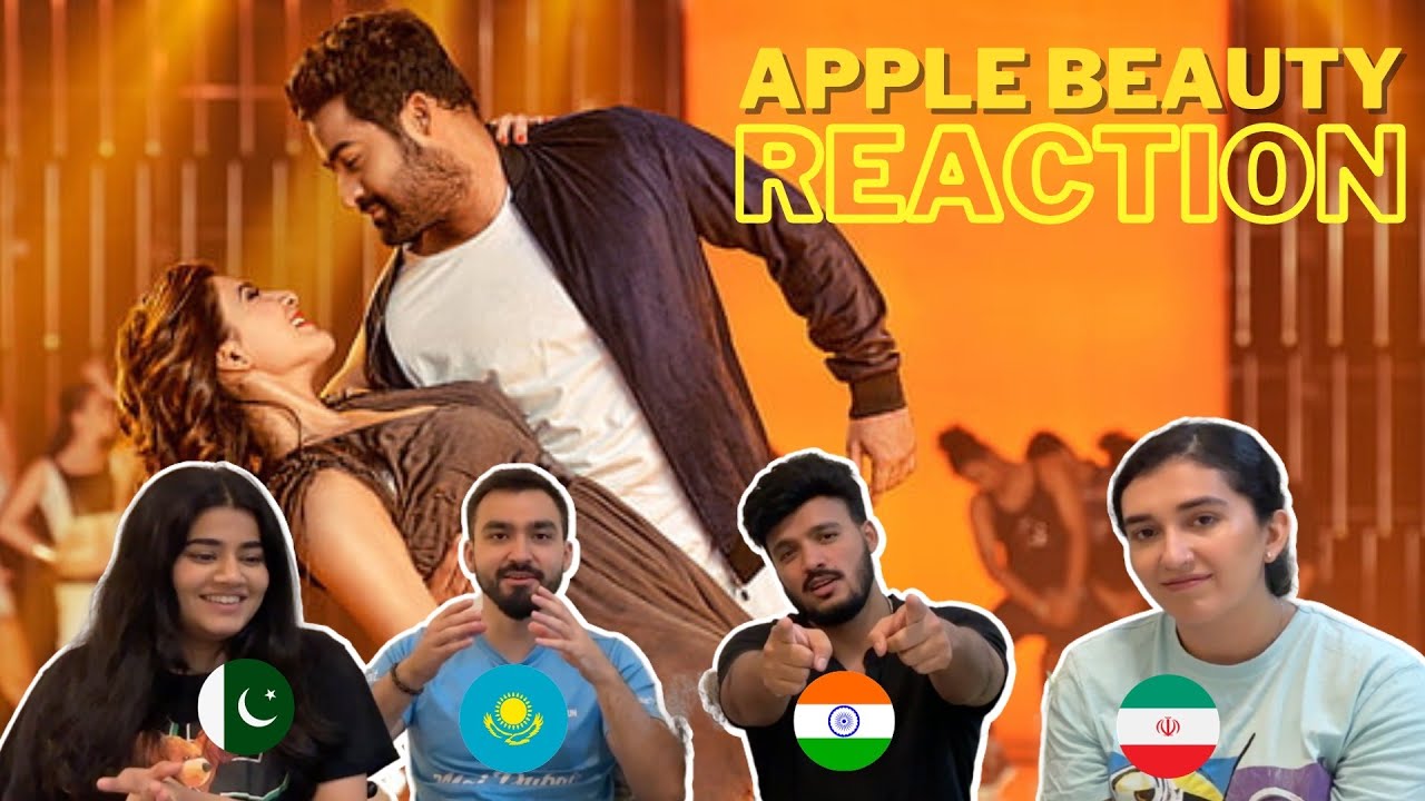 Apple Beauty Song Reaction | Jr NTR Reaction | Samantha | 4 idiots ...