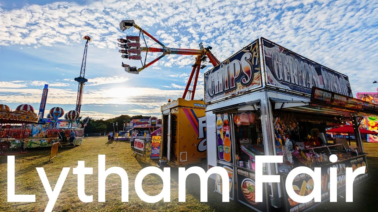 Lytham Fun Fair | Lytham Club Weekend 2024 | Cubbins Funfair - YouTube