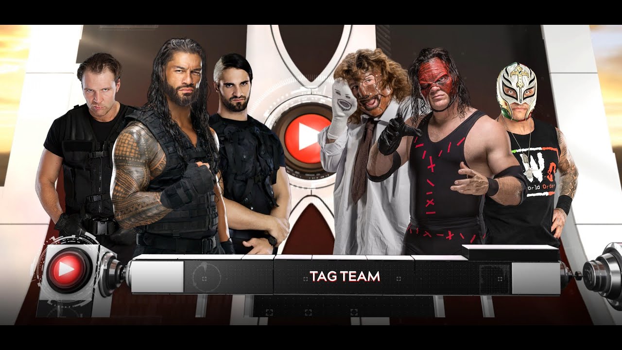 Shield vs Masked Superstars | 3 v 3 Elimination Tag Team Match | WWE ...