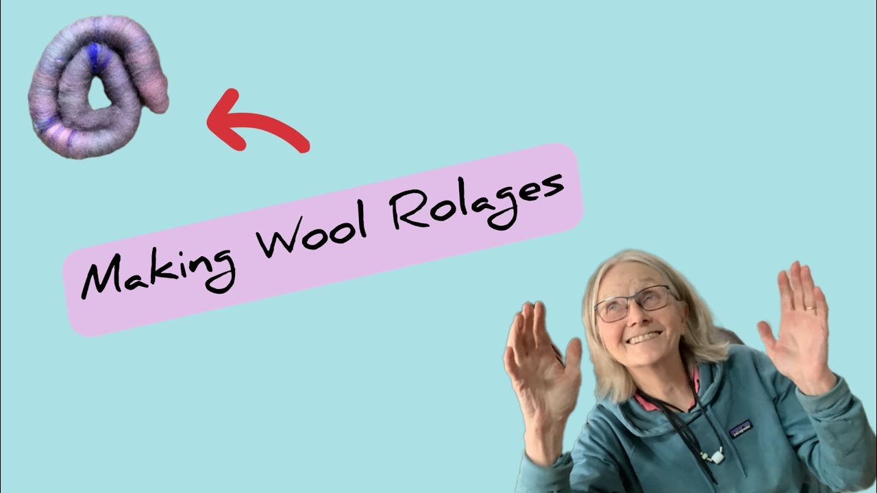 Making Wool Rolages - YouTube