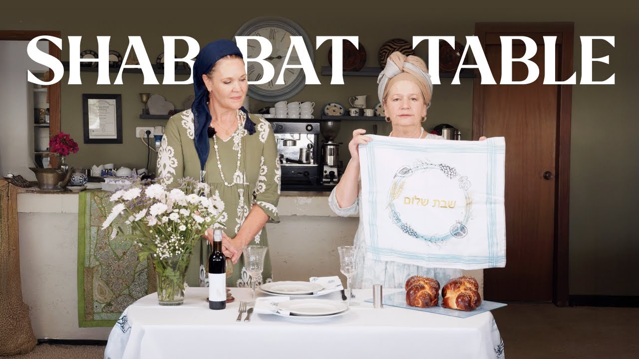 How to decorate your Shabbat table 🇮🇱 From Israel - YouTube