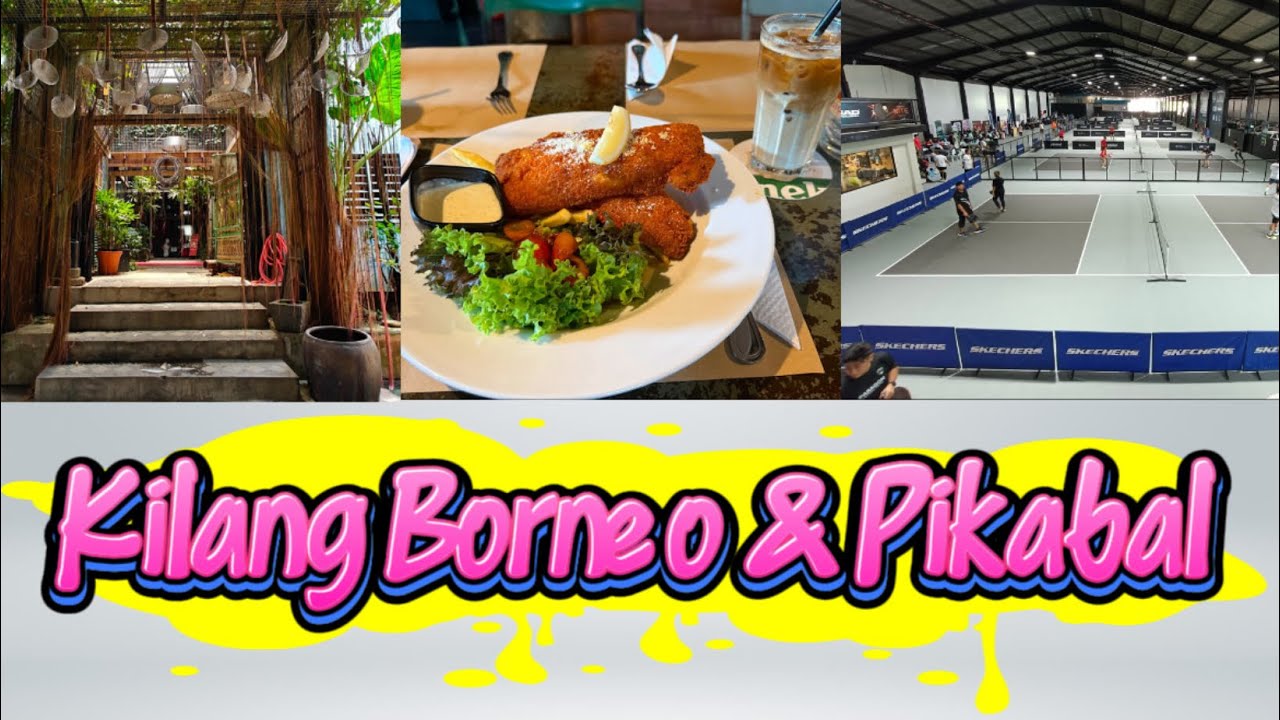 Bermain Pikabol Bersama-Sama Rakan Sekerja & Review Kilang Borneo Cafe ...