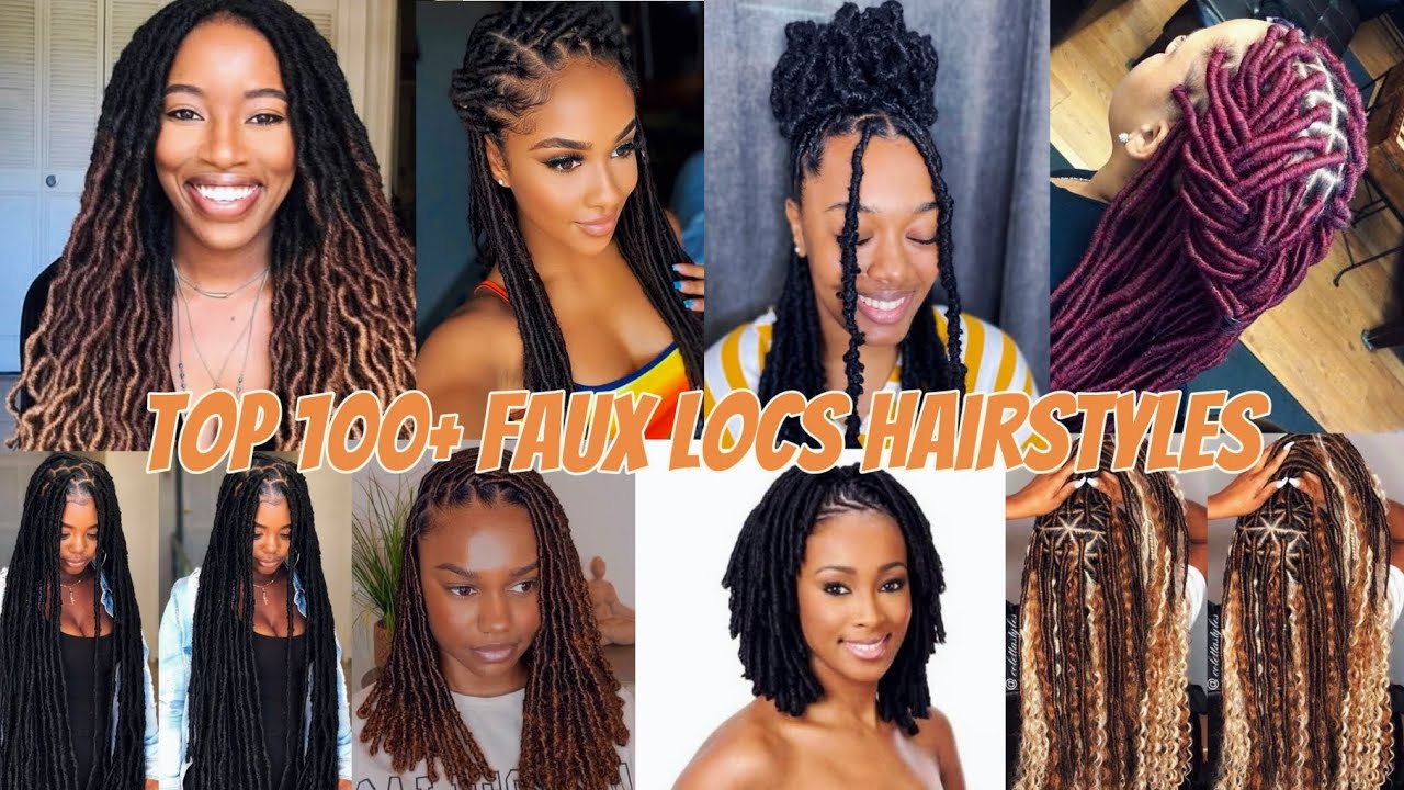 FAUX LOCS: New & Latest Faux locs to look Gorgeous and Beautiful. - YouTube