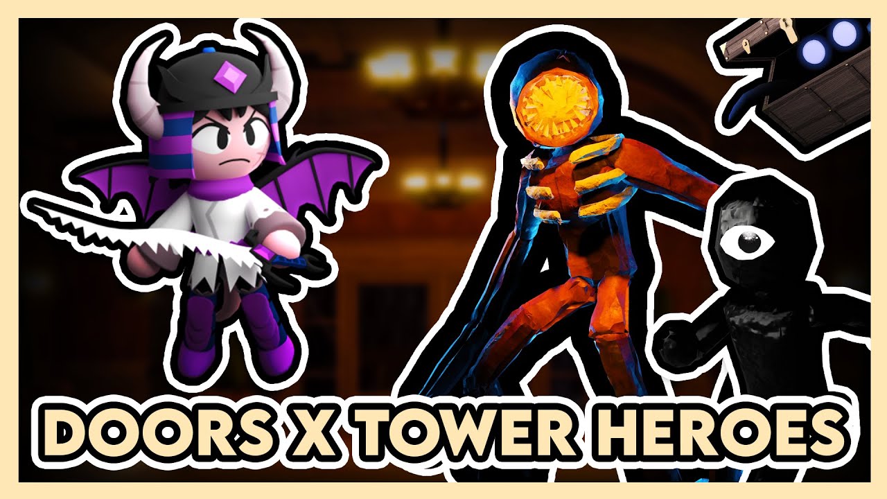 Tower Heroes x Doors Event All Modes (Roblox) - YouTube