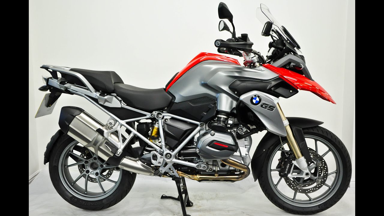 BMW R1200GS 2014 Red Low Chassis - YouTube