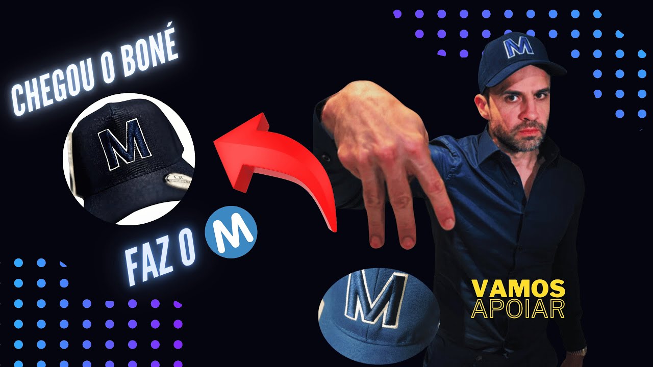 FAZ O “M” - BONÉ PABLO MARÇAL 2024 #pablomarcal1 #marçal # ...