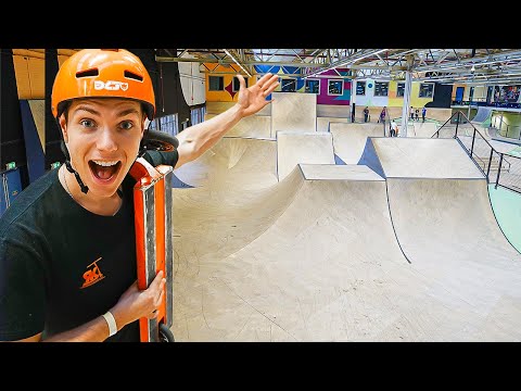 Der GRÖßTE Skatepark den ich JEMALS gefahren bin!