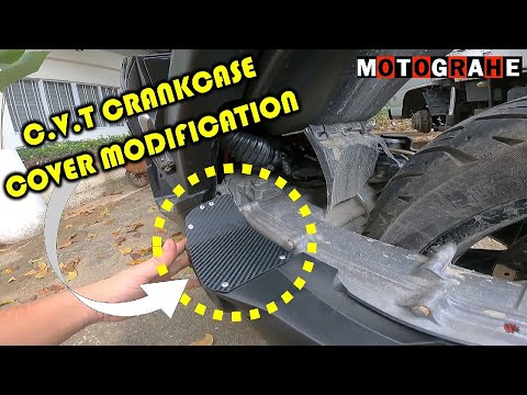 CVT COVER MODIFICATION | DIY - YouTube