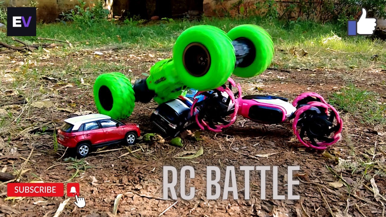 RC Battle | RC Moka Car VS RC Twister Car - YouTube