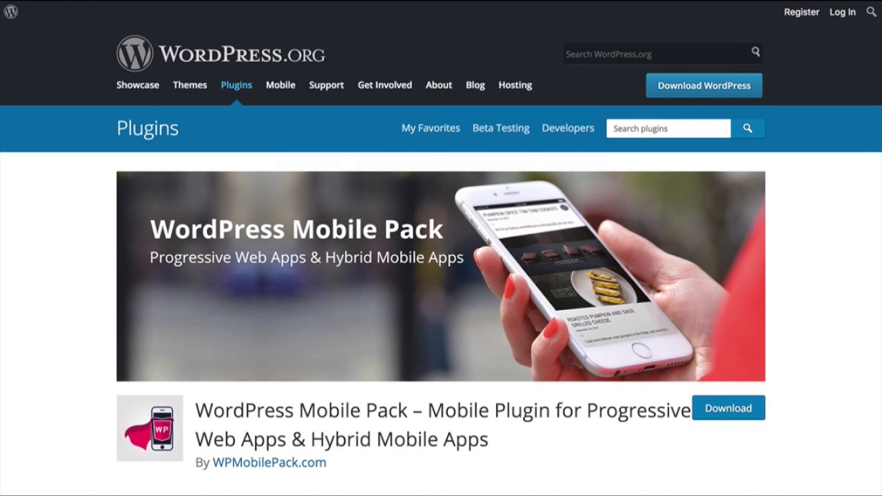 Add To Home Screen With WordPress Mobile Pack and One Signal - YouTube