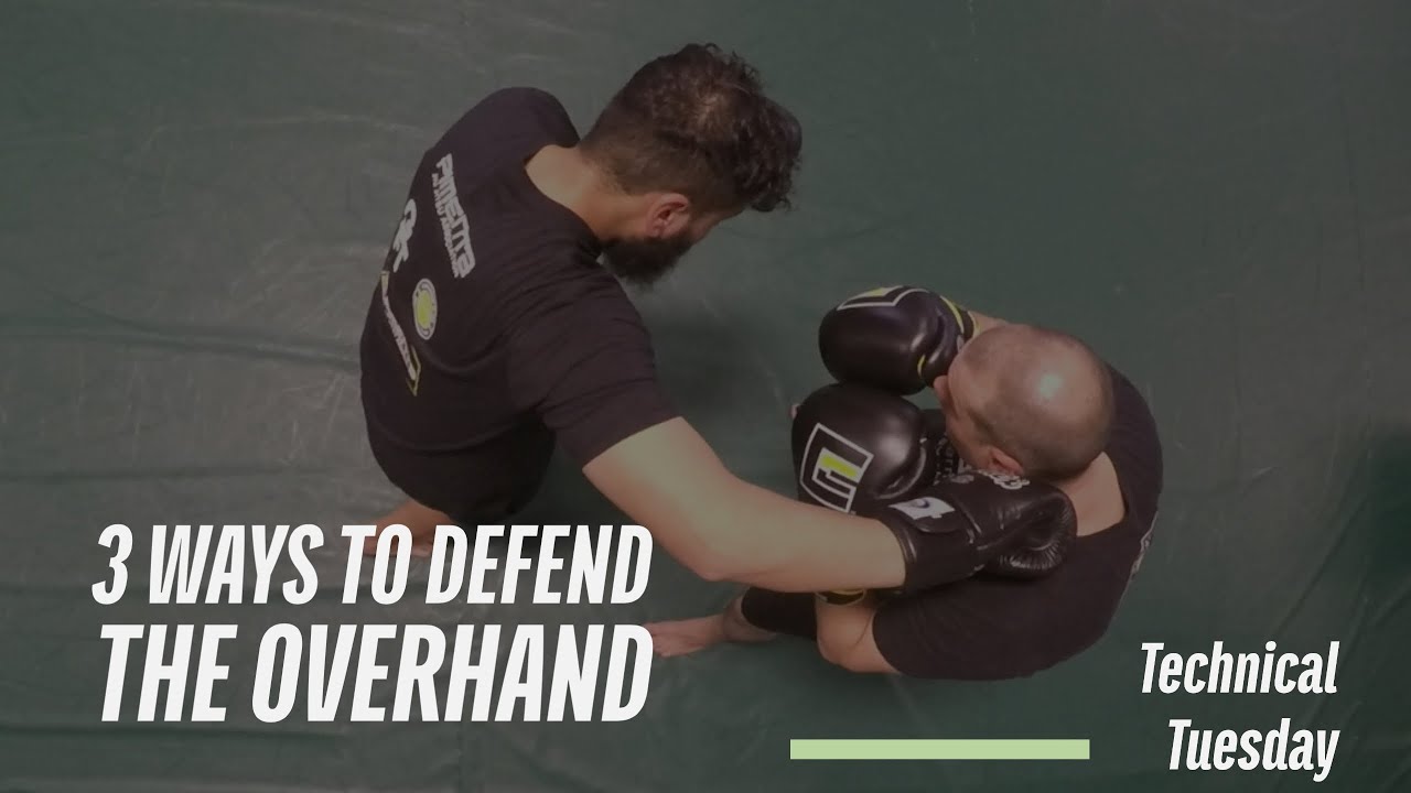 3 Ways to Defend The Rear Overhand Punch - YouTube