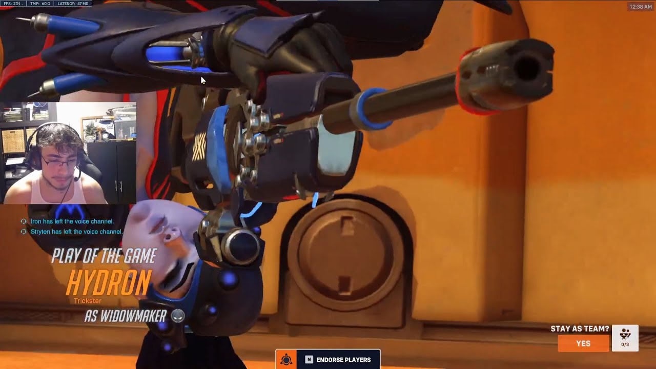 WIDOW POTG! HYDRON WIDOW IS STRONG! TOP 500 SOLDIER 76 + WIDOW GAMEPLAY ...