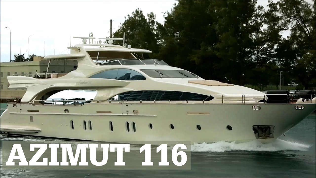 Azimut 116 FLAWLESS III | Superyacht in Motion - YouTube