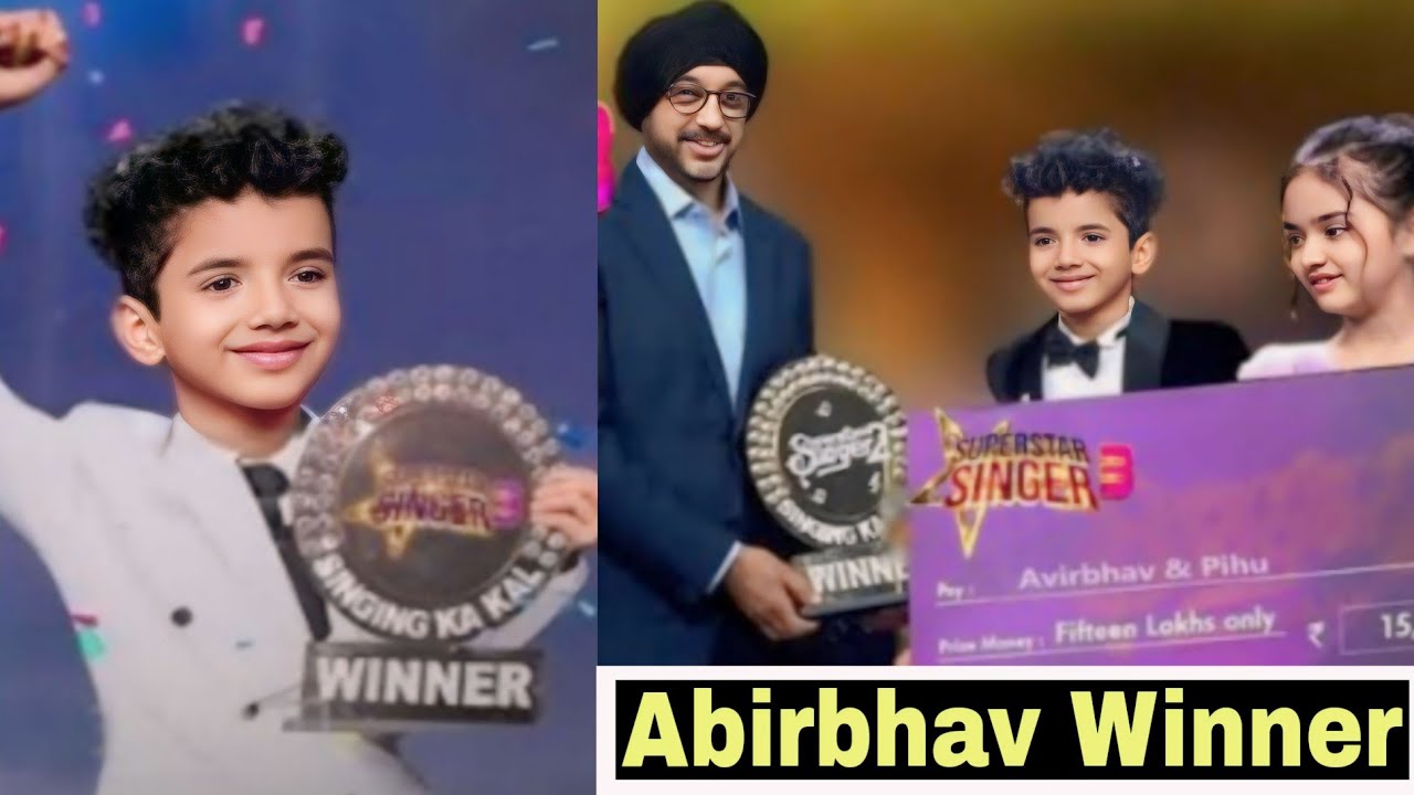 New Winner Announced Of Superstar Singer 3 Latest Episode Grand Finale ...