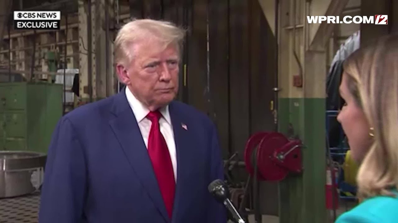 Video Now: CBS Exclusive Interview with Former President Donald Trump ...