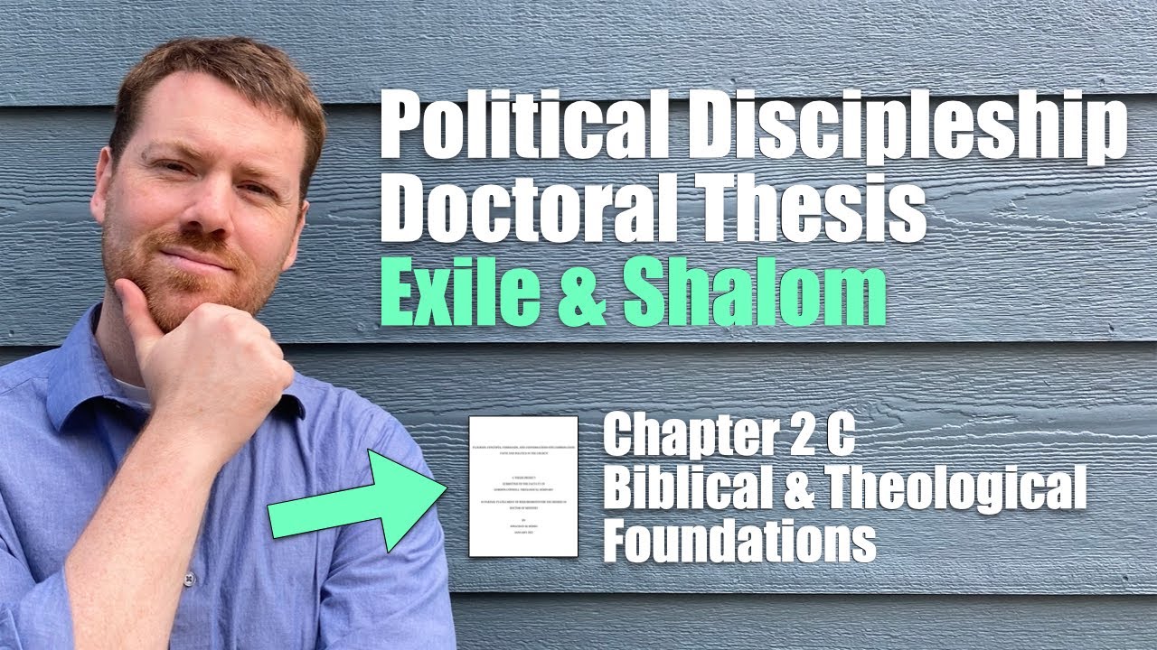 Exile and Shalom (Roman Pax Romana vs. Shalom): GCTS DMin Chap 2C ...