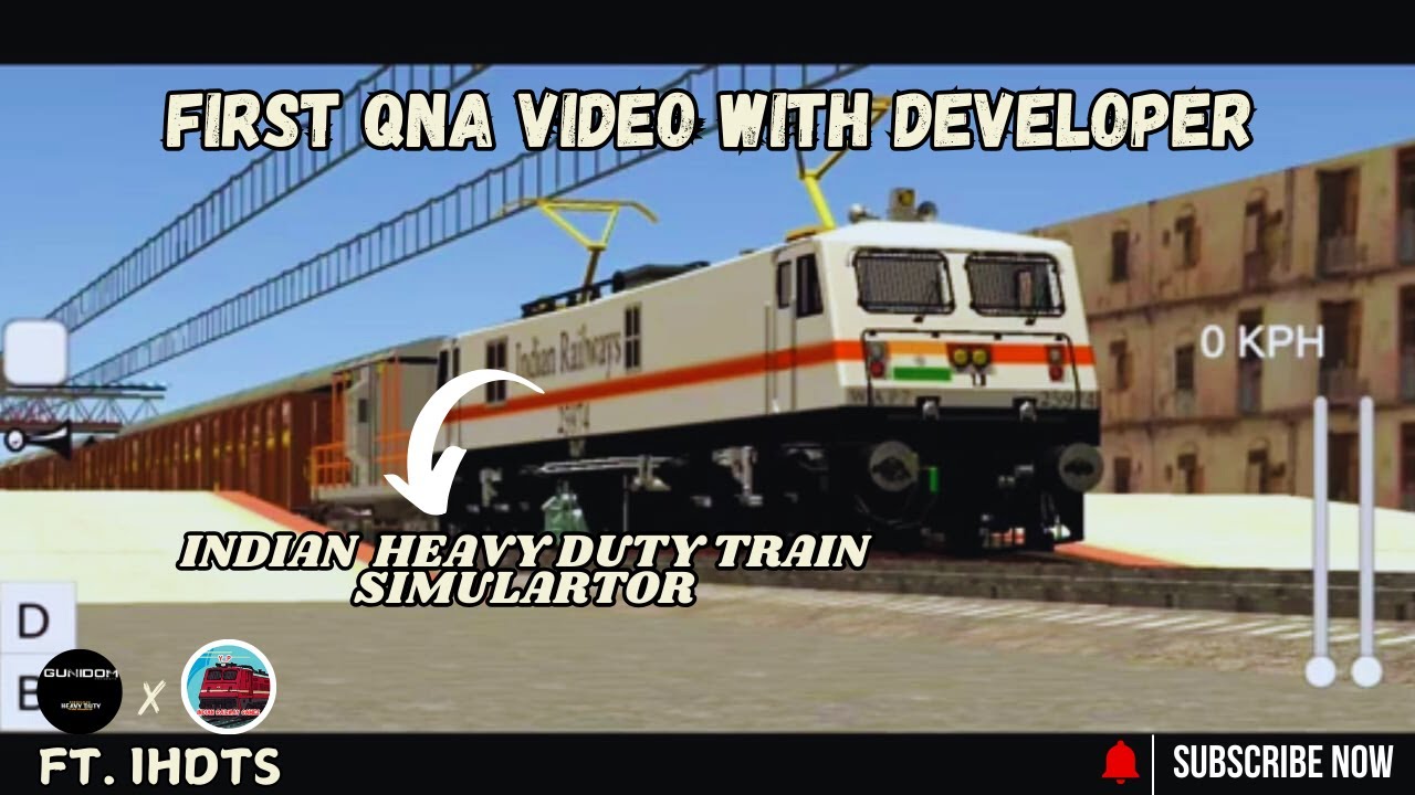 FIRST QNA VIDEO WITH IHDTS DEVELOPER | QNA | UPCOMING UPDATE | NEW TRAIN SIMULATOR | FT.IHDTS ...