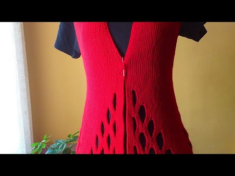 Объяснение женского жилета Red Fan, часть 1 с @evdehobi разное