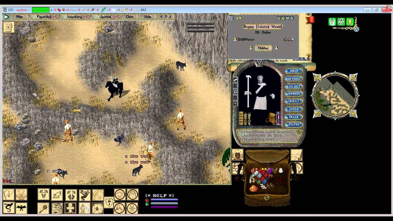 ultima online pandora shard xeylton vs stillwater - YouTube
