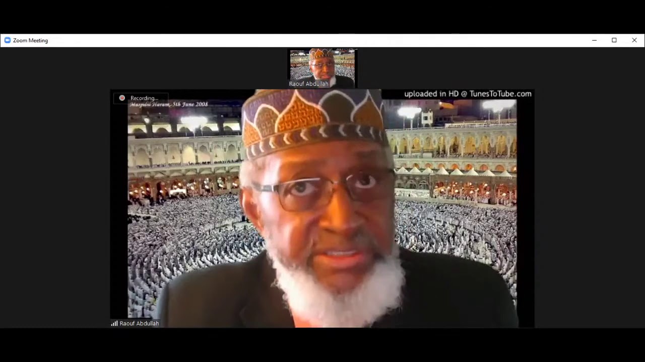 Copy of The Hajj is Relevant Today! with Imam Raouf M. Abdullah - YouTube