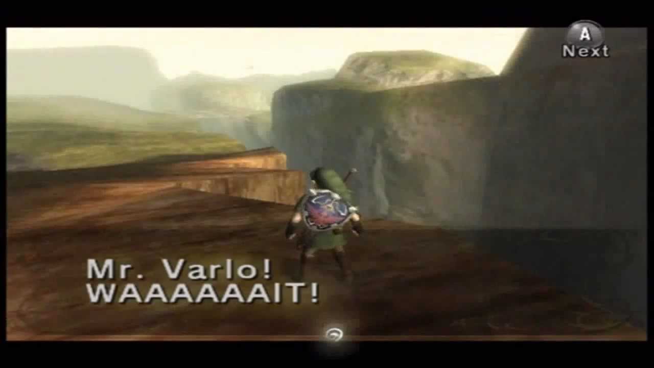 The Legend Of Zelda Twilight Princess - Mailman Glitch - YouTube