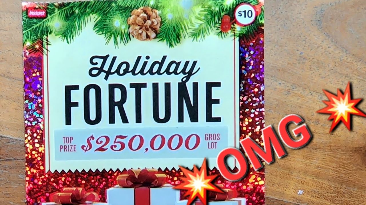 🎉 OMG🎉 my FIRST $250,000 Holiday FORTUNE ticket 🎉 - YouTube